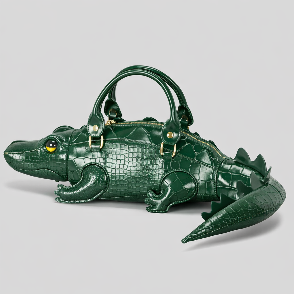 Rexa Crocodile Leather Bag – RileyRiver