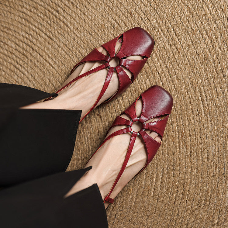 Elora Genuine Leather Sandals – RileyRiver